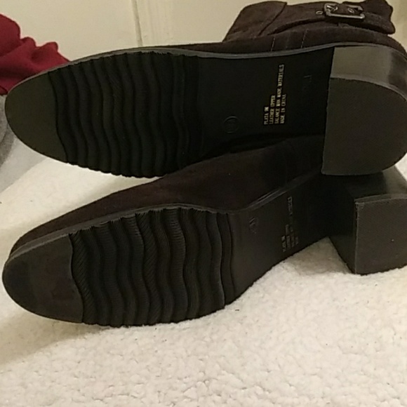 Markon | Shoes | Markon Dark Brown Leather Boots | Poshmark